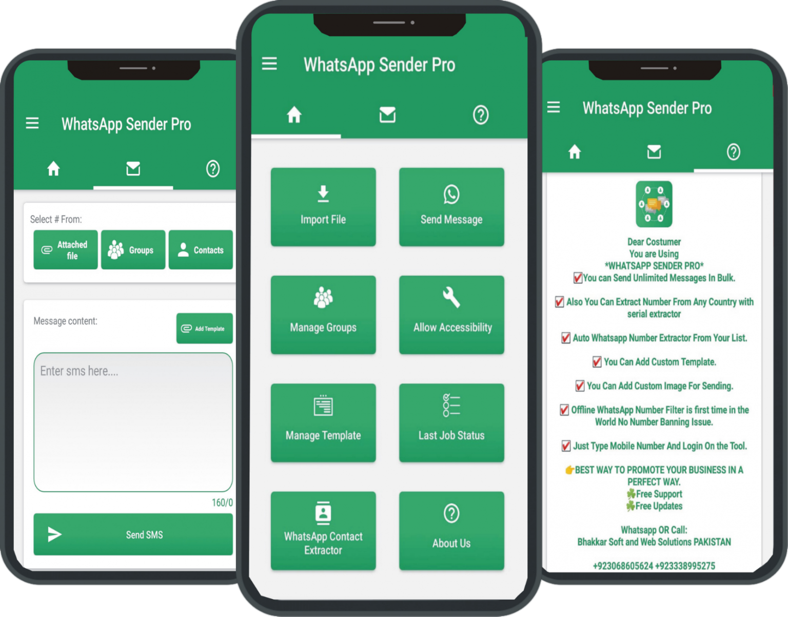 Video Tutorial ( How To Use ) – WhatsApp Sender Pro